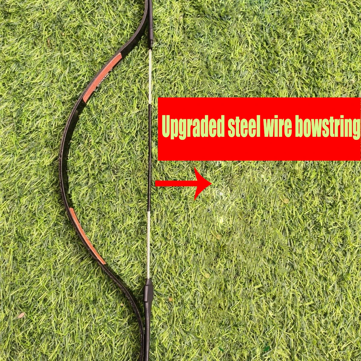 43cm-Handmade-Wire-Rope-String-Short-String-Thickened-Large-Poundage ...