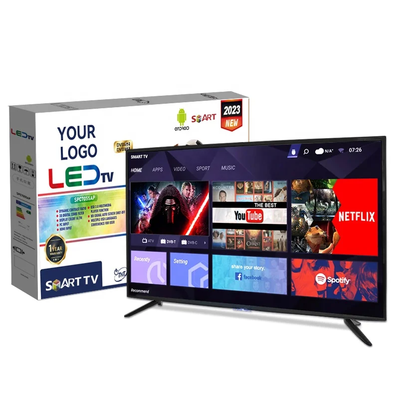 Barato-LCD-LED-TV-Android-Smart-TV-tela-plana-32-Polegada-4K-40 ...