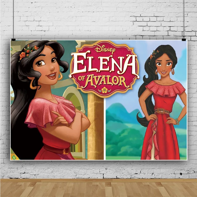 Princess Elena of Avalor Girl Birthday Party Backdrops Custom Elena ...