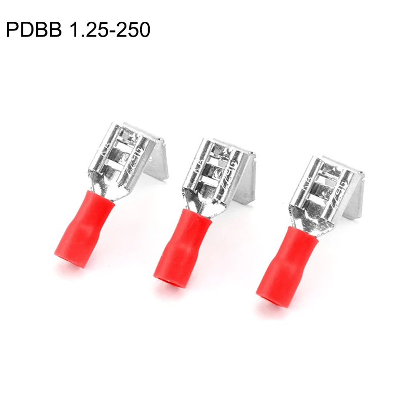 2PCS 22-16 AWG Semi Insulated Piggy Back Spade Electrical Quick Splice ...