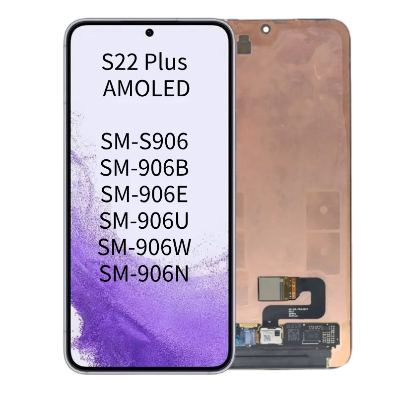 For AMOLED Display For Samsung Galaxy S22 Plus LCD Display Touch Screen ...