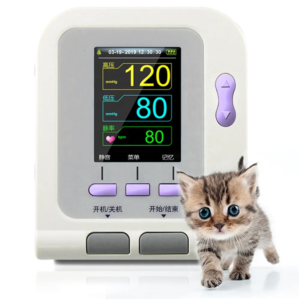 Veterinary Electronic Sphygmomanometer Blood Pressure Monitor for ...