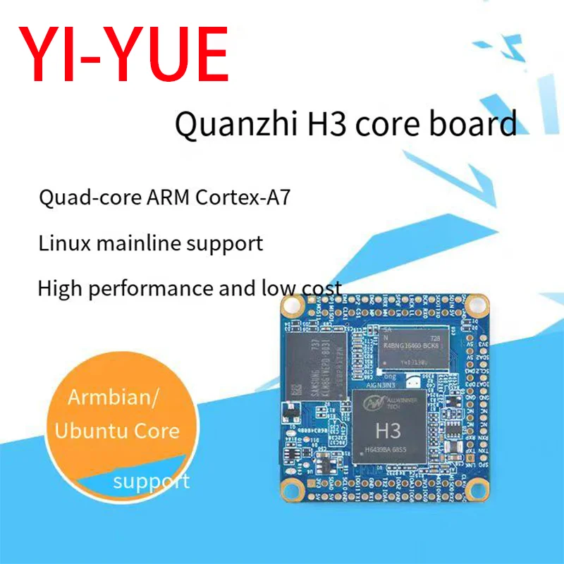 Placa NanoPi NEO Core 2 amigable Quanzhi H3 Placa de desarrollo IoT ...