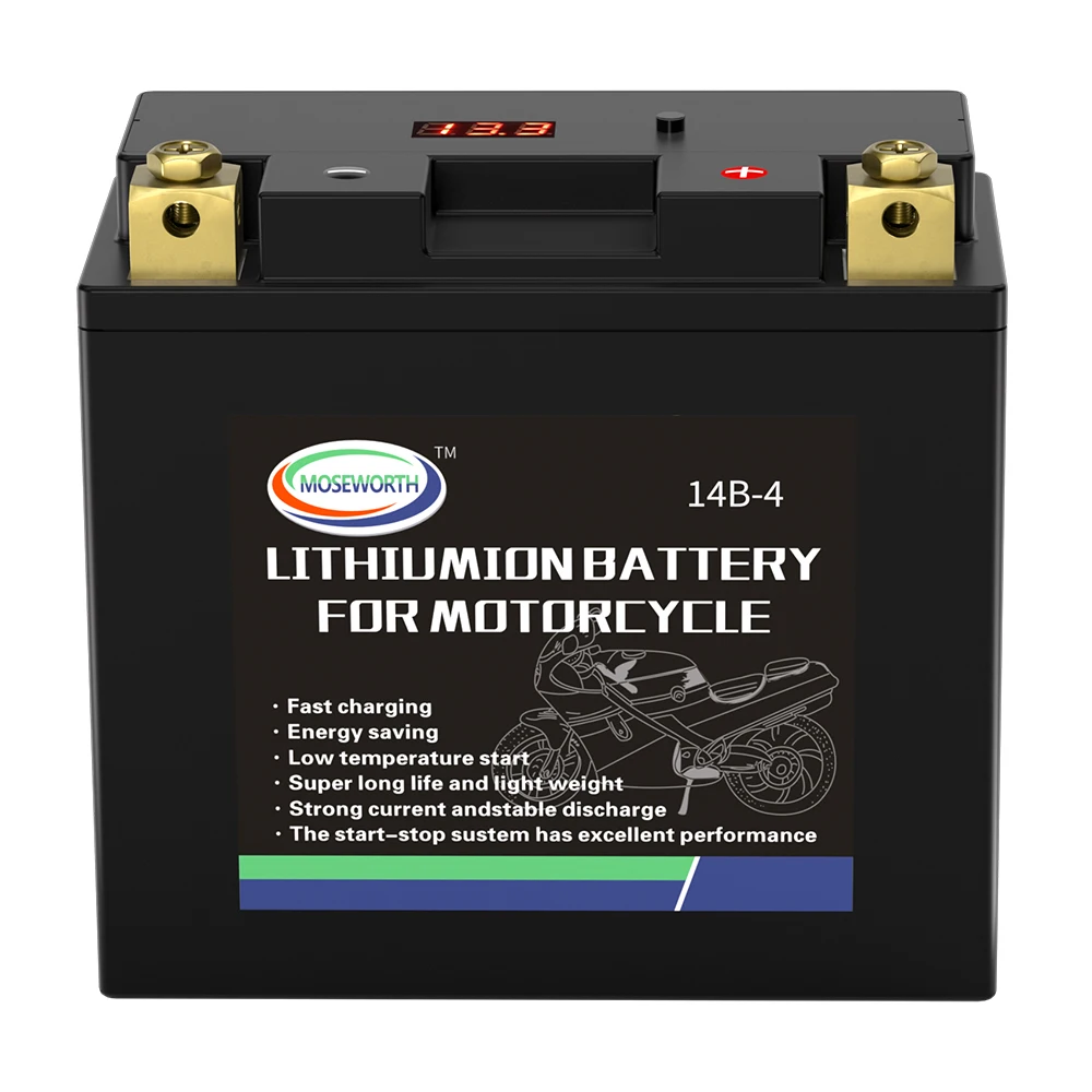 14B-4-Motorcycle-Battery-12V-8AH-LiFePO4-Lithium-Phosphate-Ion-Built-in ...
