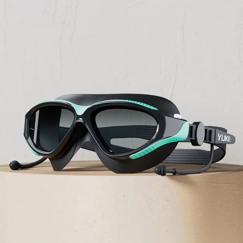PVC-Big-Frame-Swimming-Goggles-HD-Big-Frame-Adjustable-Anti-fog-Goggles ...