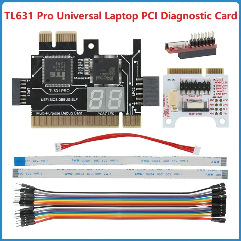 TL631-Pro-Diagnostic-Card-Universal-Laptop-PCI-Expansion-Card-PCI-E ...