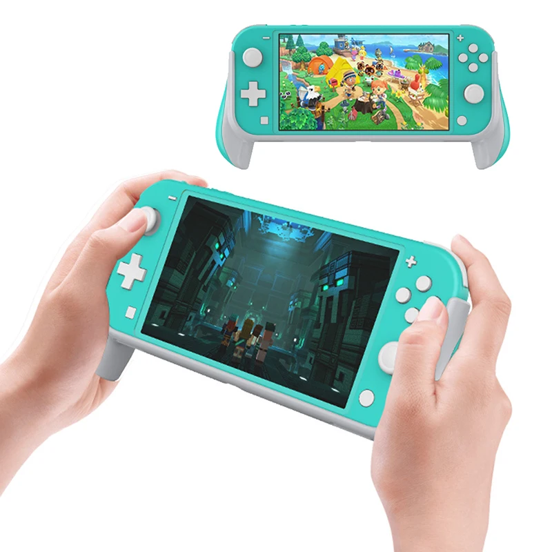 Switch-Lite-Handheld-Hand-Grip-Case-Ergonomic-Handle-ABS-Cover-Compatible-Nintendo-Switch-Lite ...