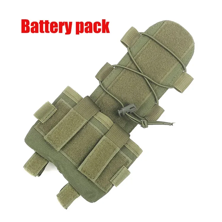 Airsoft Helmet Tactical Helmet Battery Pouch MK2 Helmet Battery Pack ...