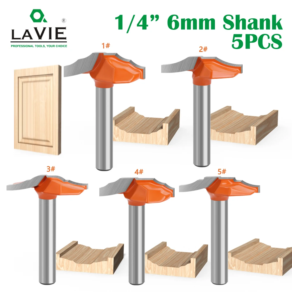 1PC-6MM-6-35MM-Shank-Milling-Cutter-Wood-Carving-Door-Frame-Router-Bit ...
