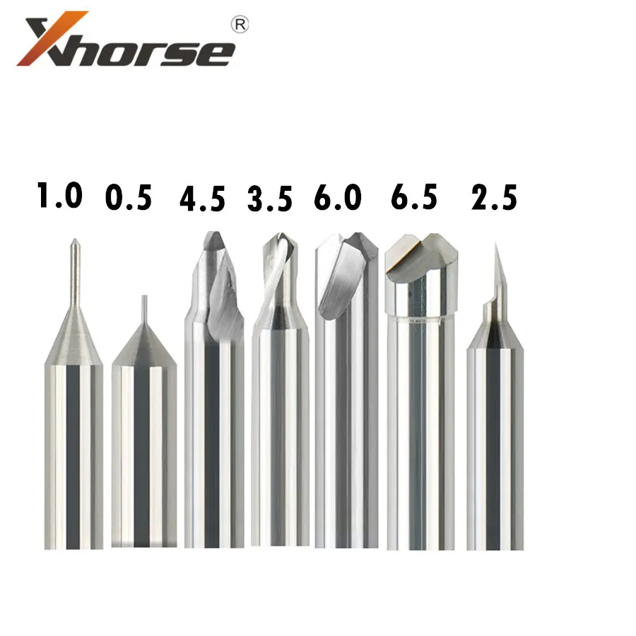 Xhorse 0.5mm 1.0mm 2.5mm 3.5mm 4.5mm 6.0mm 6.5mm Dimple Cutter ...