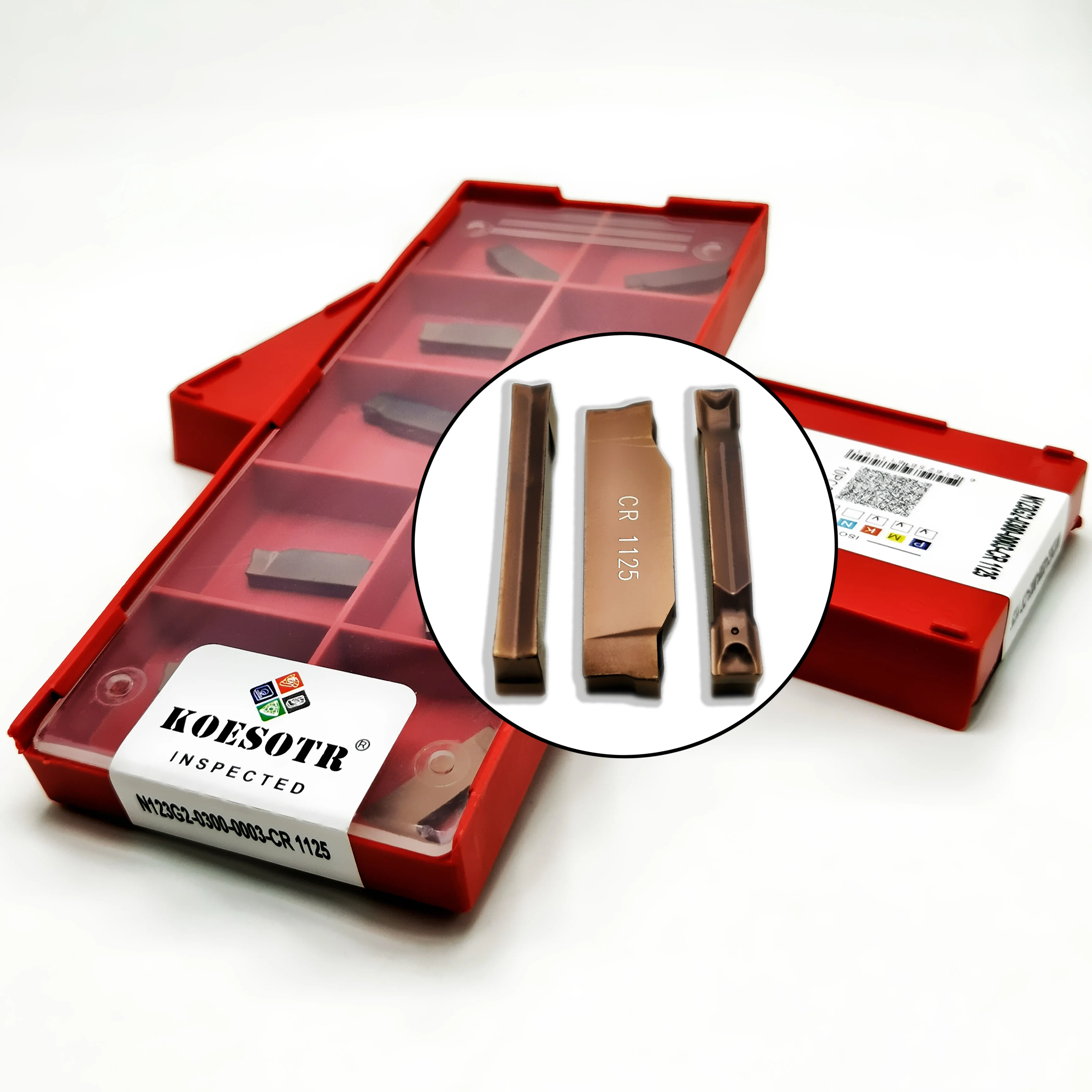 Slotting tool N123G2 0300 0003 CR 1125 Carbide insert lathe tool ...