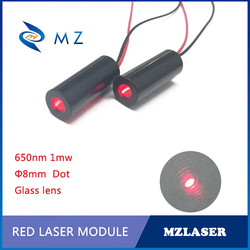 Red-Dot-Laser-Module-D8mm-650nm-1mw-Class-II-APC-Drive-Control ...