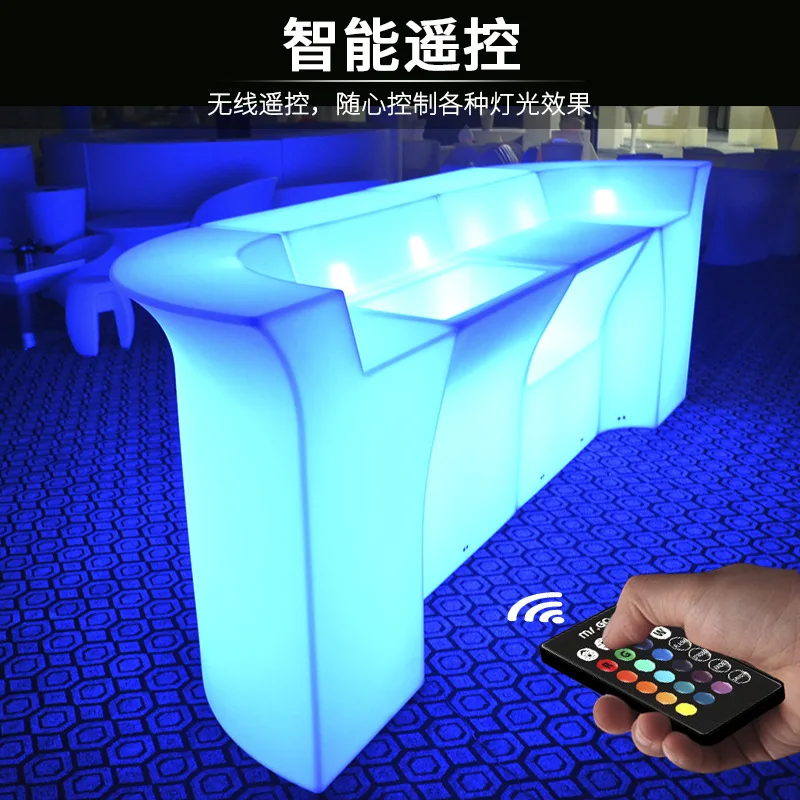 16-Color-changing-LED-illuminated-Bar-Counter-waterproof-rechargeable ...
