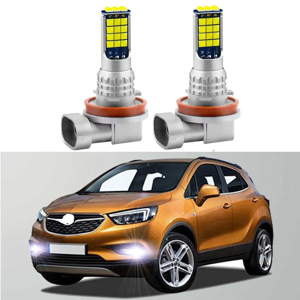 2pcs Led Car Fog Lamp For Opel Mokka/Mokka X J13 2012+ Front Fog Light ...