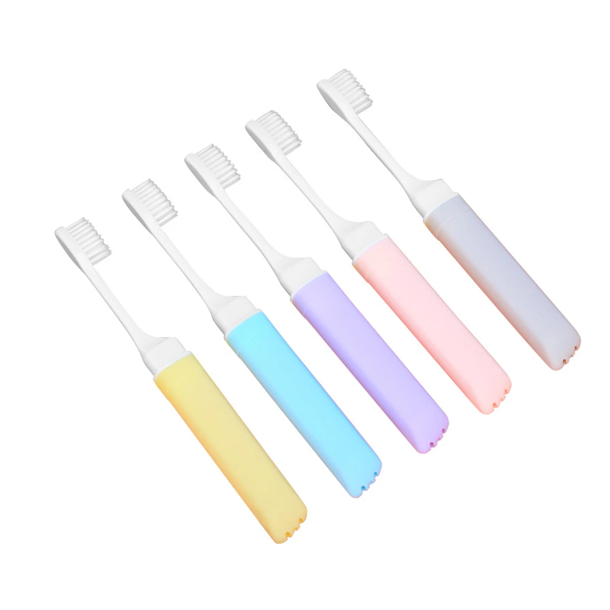 Macaron-Travel-Folding-Toothbrush-Portable-Soft-Bristled-Carry-Your ...