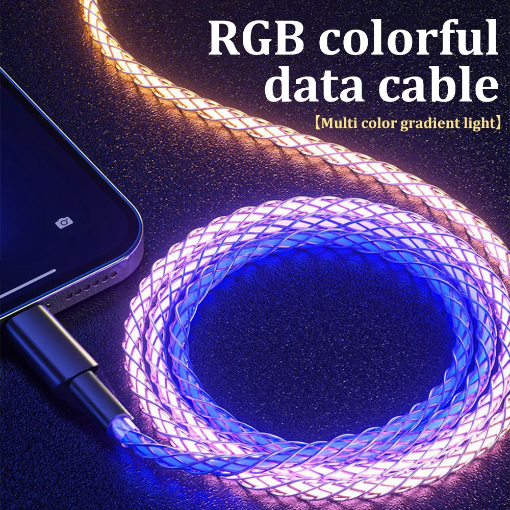 120W-6A-Luminous-Gradient-Light-Fast-Charging-RGB-Breathing-Data-Cable ...