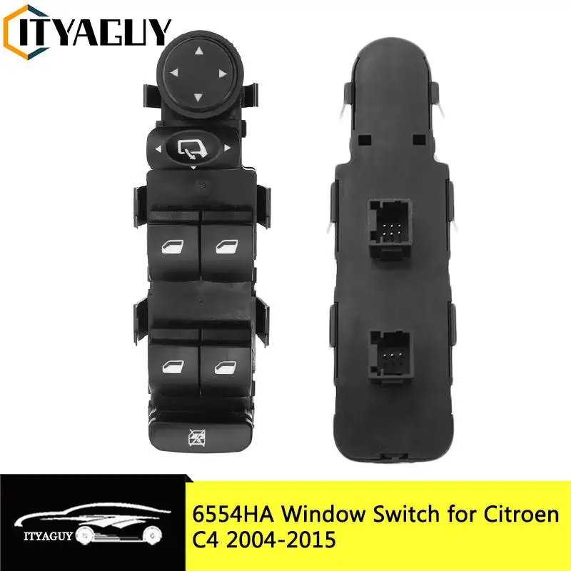 6554-HA-6554HA-6554-HA-Car-Front-Left-Driving-Side-Electric-Power ...