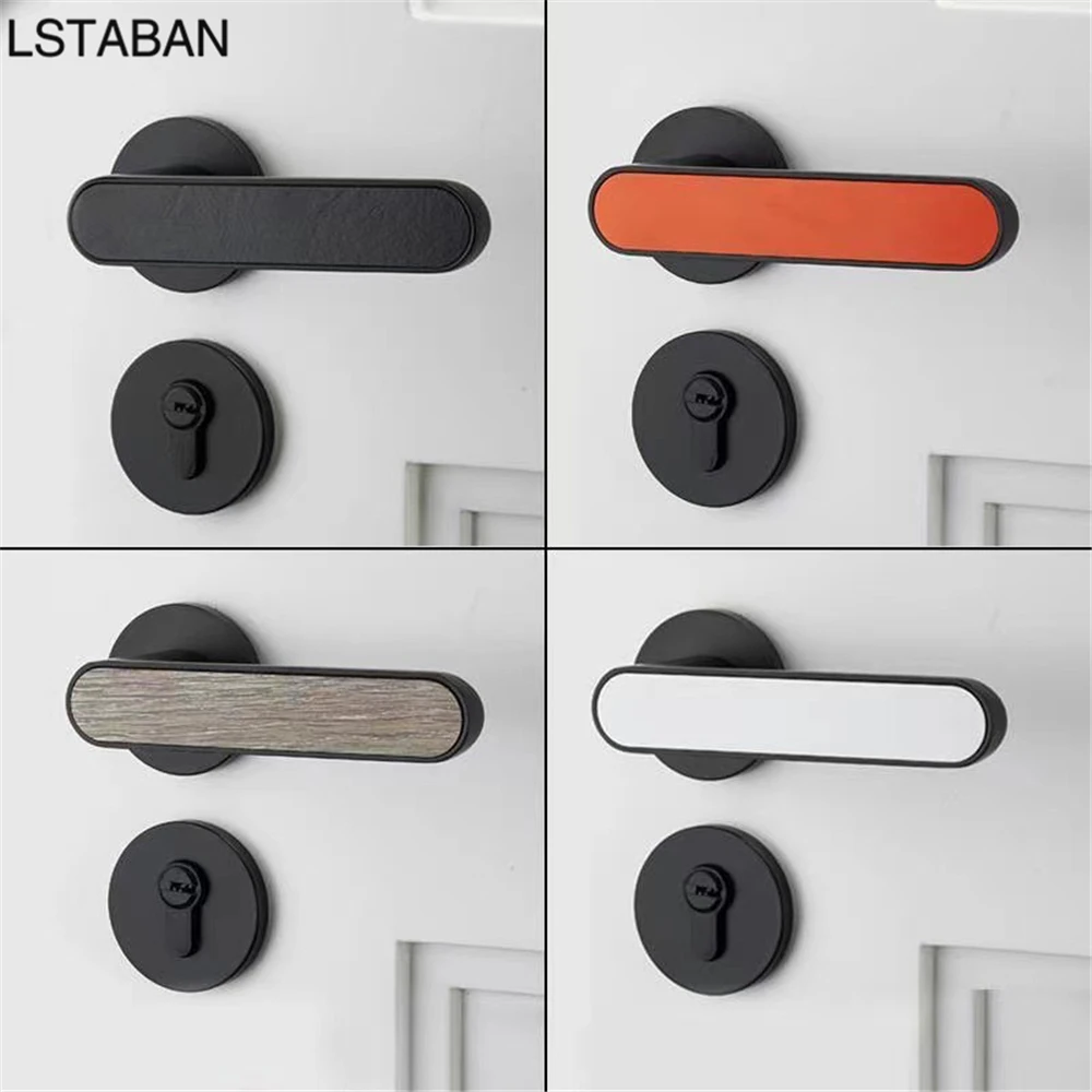 Modern-Minimalist-Bedroom-Split-Door-Lock-Ecological-Mechanical-Room ...