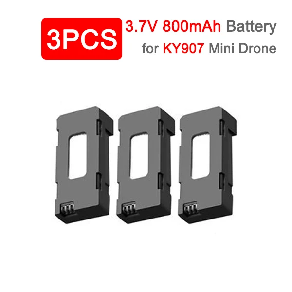 3PCS-Battery-3-7V-800mAh-Original-for-Mini-Drone-KY907-Foldable ...