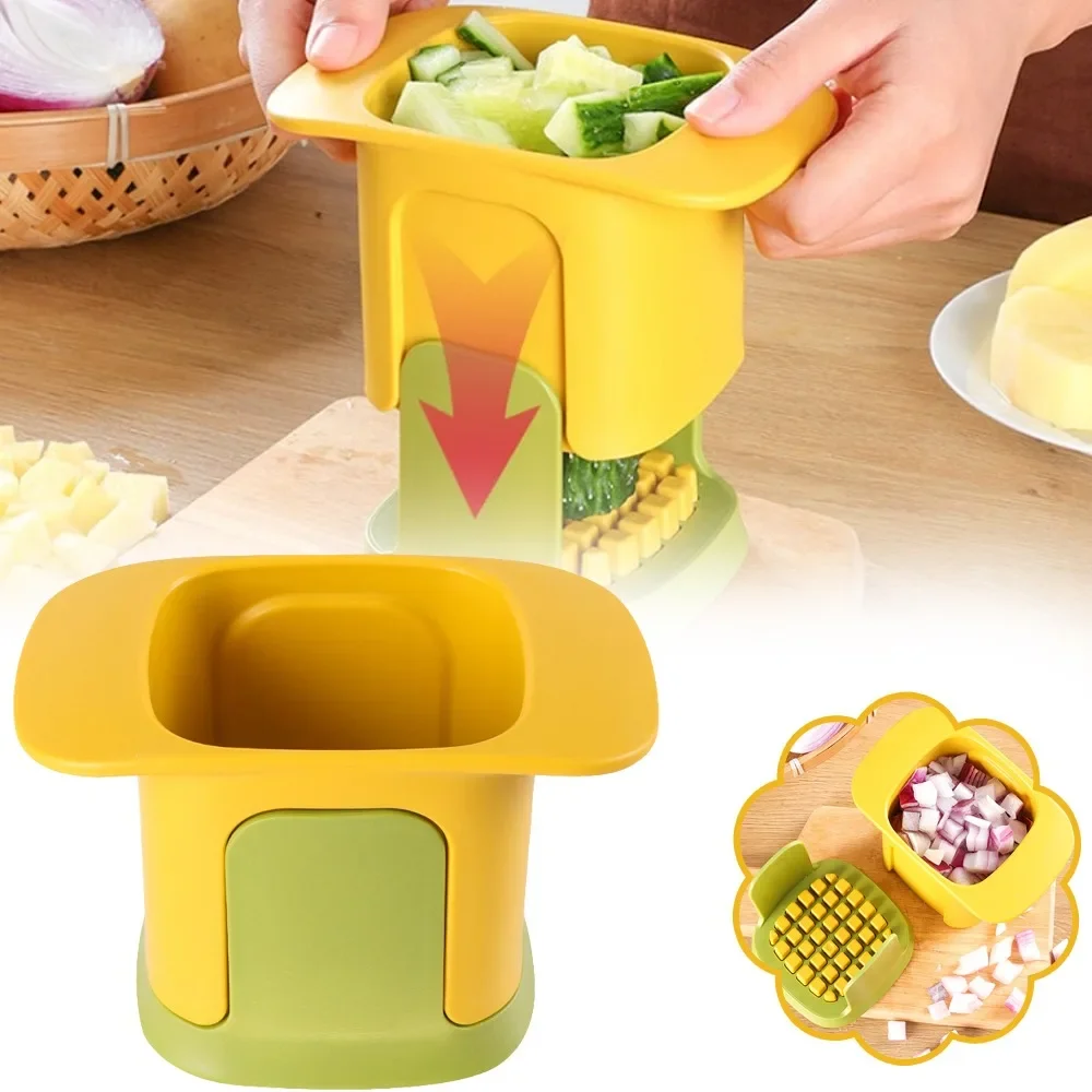 Portable-Vegetable-Chopper-Multifunctional-French-Fries-Cutter-Hand ...