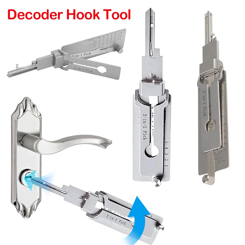 Stainless Steel Key Decoder Tool | Boonor