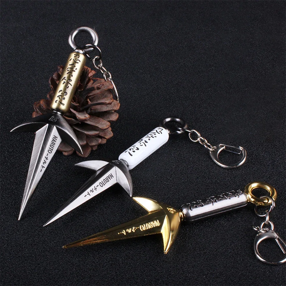 12cm-24cm-Naruto-Namikaze-Minato-Kunai-Shuriken-Anime-Metal-Weapon ...