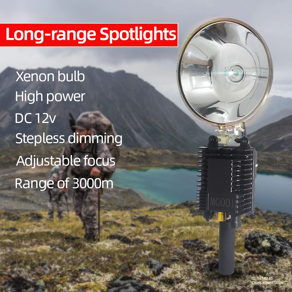 Powerful-Spotlight-10000lm-High-Power-Flashlight-Camping-1000w-Long ...