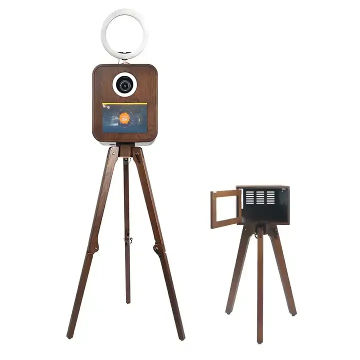 Newest-Design-Retro-Wooden-Photo-Booth-Real-Wood-Vintage-PhotoBooth ...