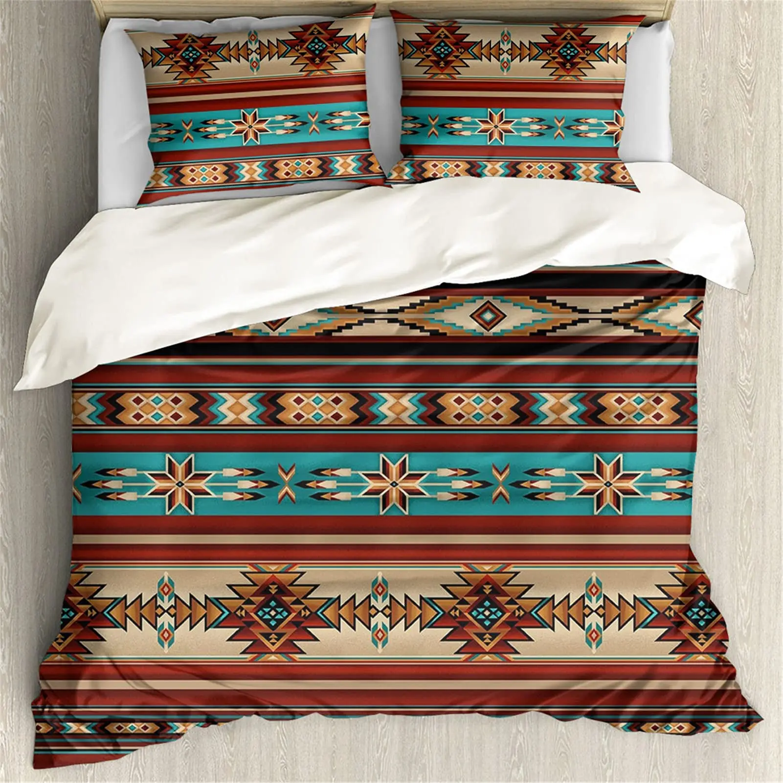 Boho-Aztec-Bedding-Set-Full-Queen-King-Size-for-Teens-Adults-Men-Women ...