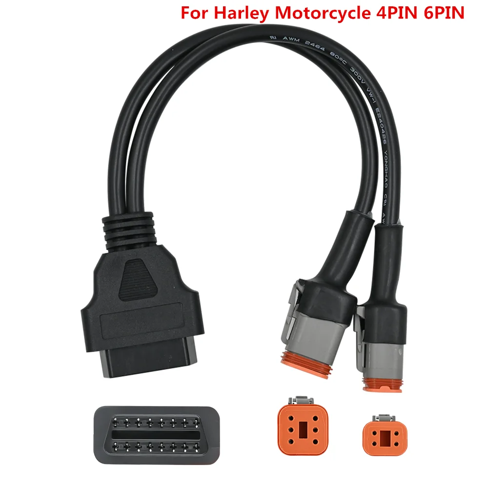 4-6-PIN-Motorcycle-OBD2-Diagnostics-Connector-For-Harley-4PIN-6PIN-2-IN ...