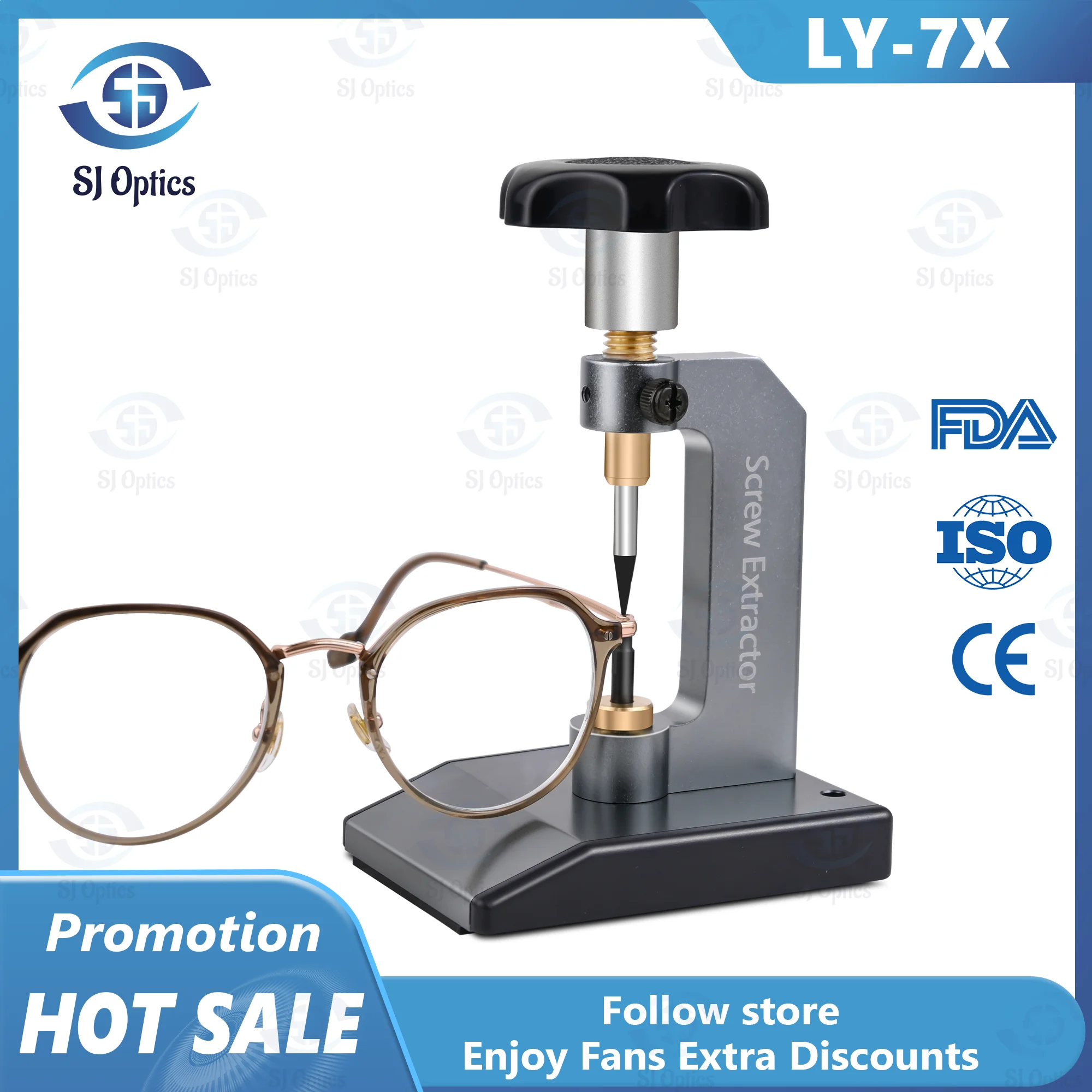 SJ Optics Eyeglasses Screw Extractor Glasses Optical Tool Dhoptical ...