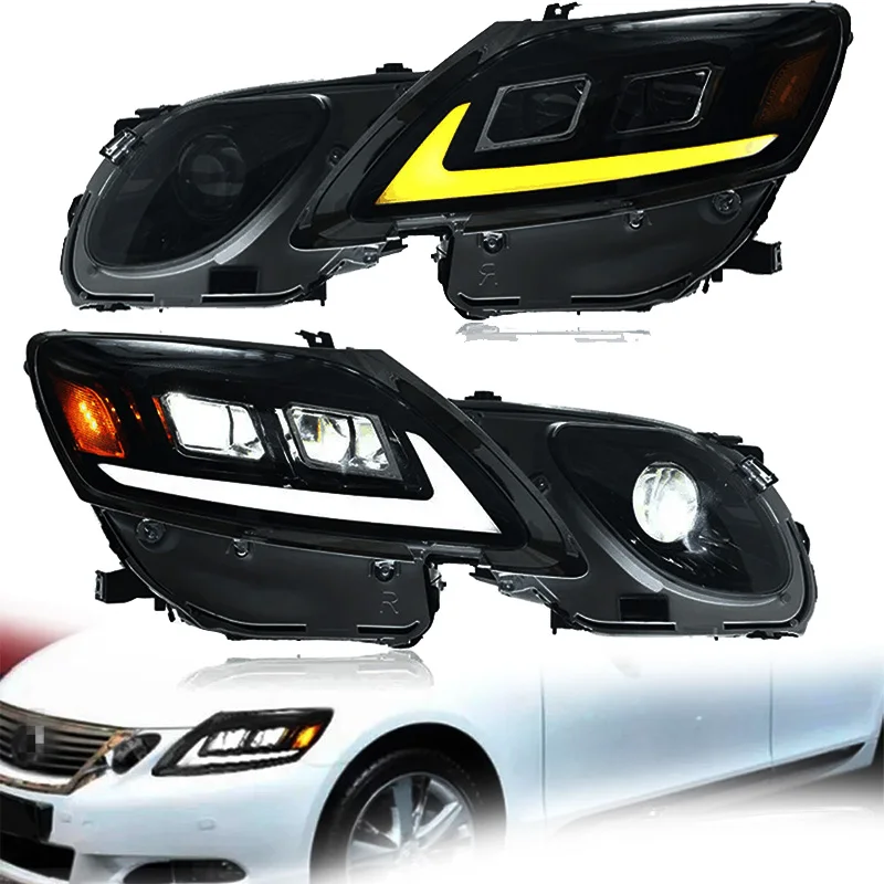 Car-Lights-for-Lexus-GS-LED-Headlight-2004-2012-GS300-GS350-Head-Lamp ...