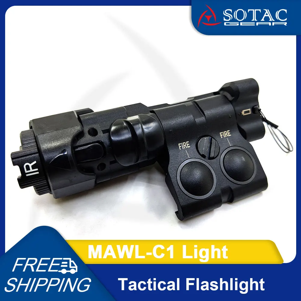 SOTAC-GEAR-Weapon-IR-Laser-MAWL-C1-IR-LED-Light-Green-Laser-Dual ...