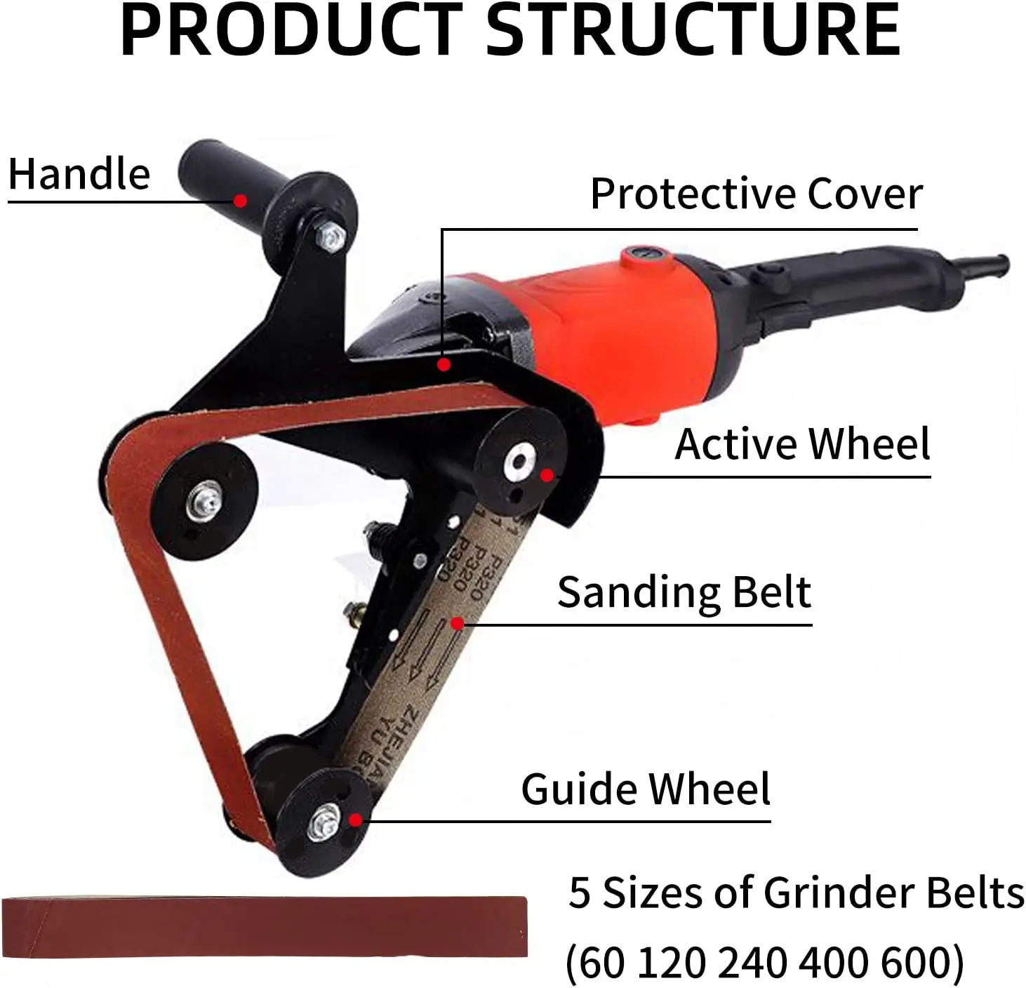 Mini Belt Sander Attachment 0694