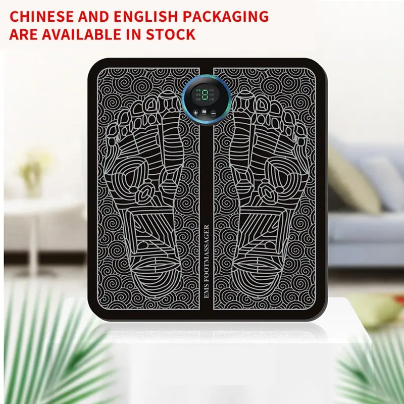 Intelligent-EMS-Massage-Pad-Foot-Pulse-Therapy-Device-Micro-Current ...
