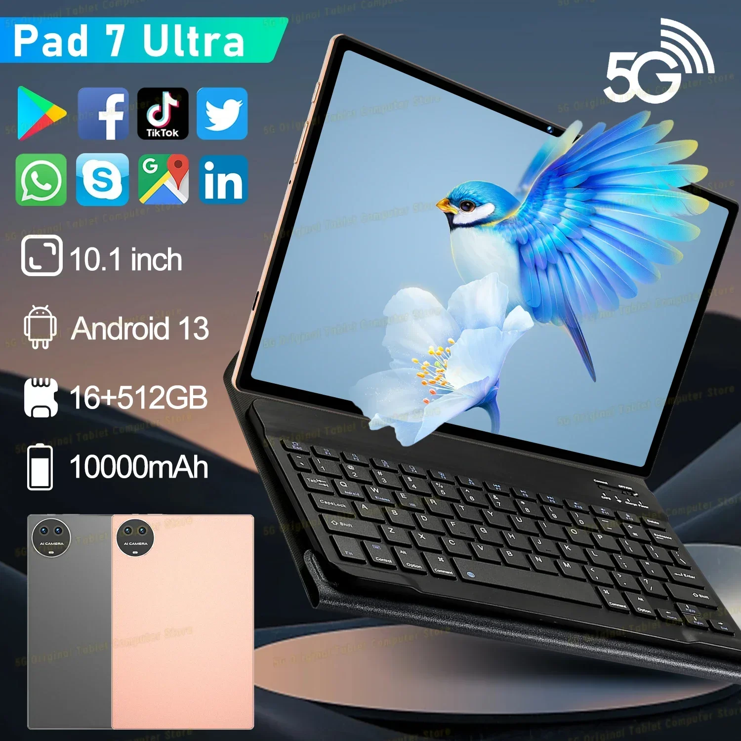 Tableta-Pad-6-Pro-Original-de-11-pulgadas-Tablet-Global-con-Android-13 ...