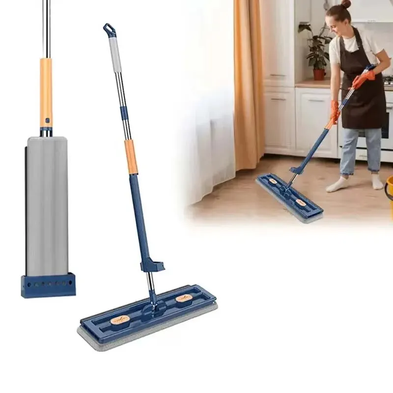 Lazy-Mop-42-Cm-Microfiber-Large-Flat-Hand-Washing-Free-Household ...
