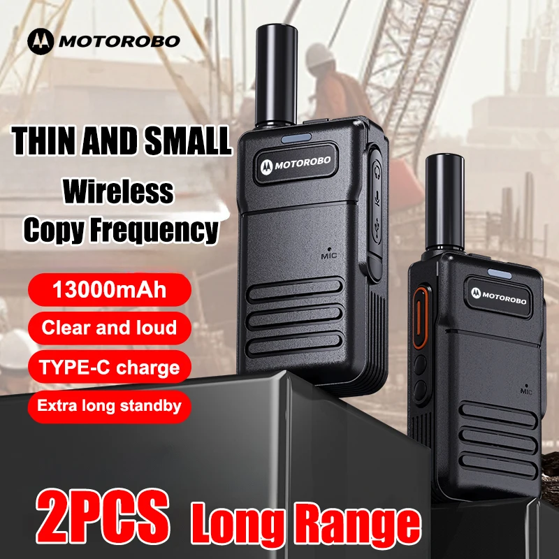 MOTOROBO-Mini-Talkie-Walperfor-PMR-446-Radio-Portable-Bidirectionnelle ...