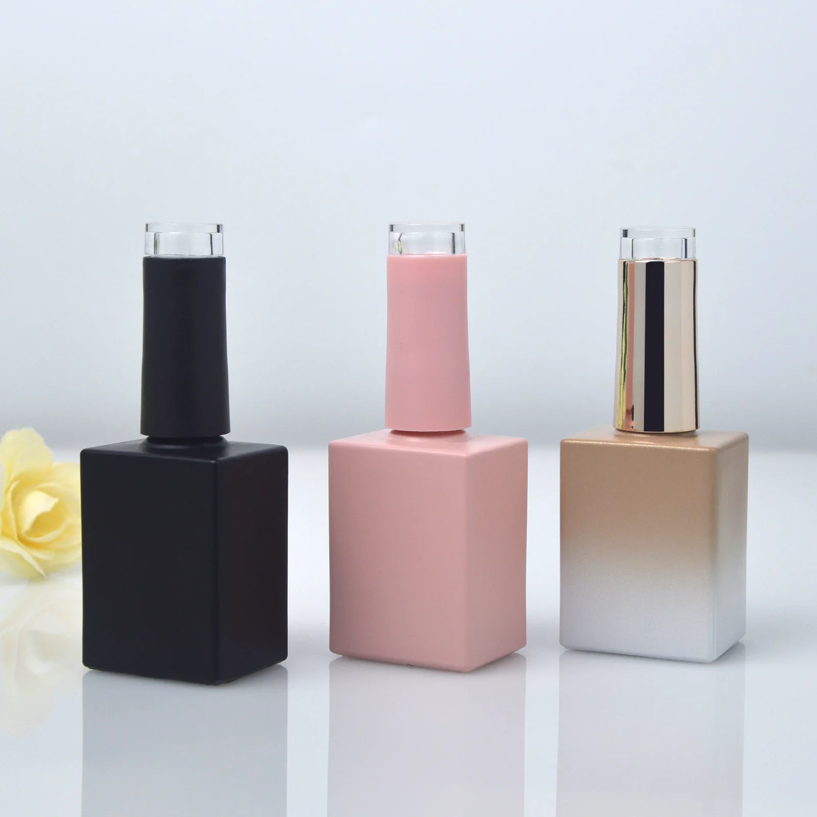 Empty-Nail-Polish-Bottle-10ml-15ml-DIY-Nail-Gel-Container-Colourful ...