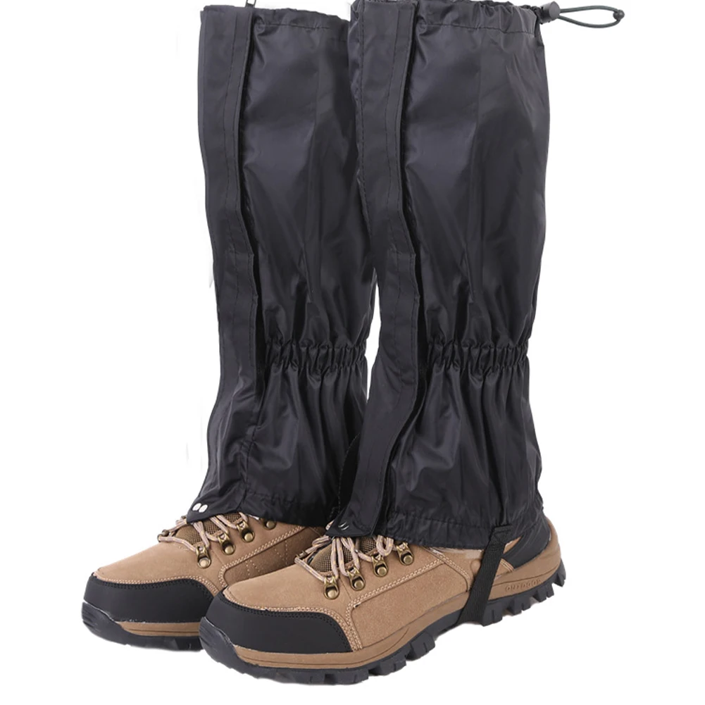 Polainas-de-pierna-impermeables-con-cord-n-el-stico-polainas-ajustables ...