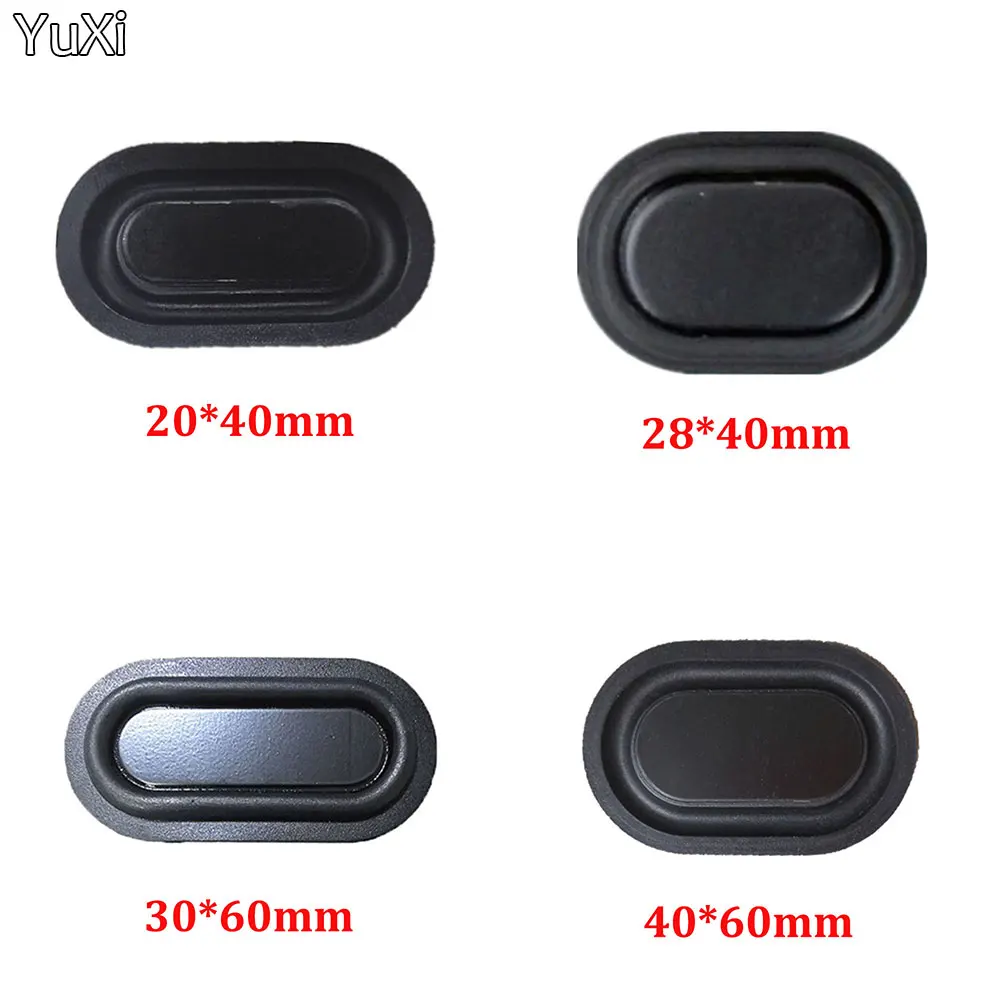 YUXI-1PC-Oval-Shape-Bass-Diaphragm-Rubber-DIY-Speaker-Plate-Passive ...