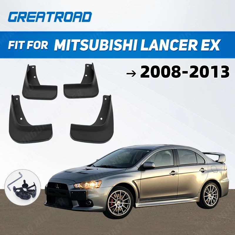 4Pcs-Car-Front-Fender-Flares-Rear-Splash-Guards-Mud-Flaps-Mudguards-for ...