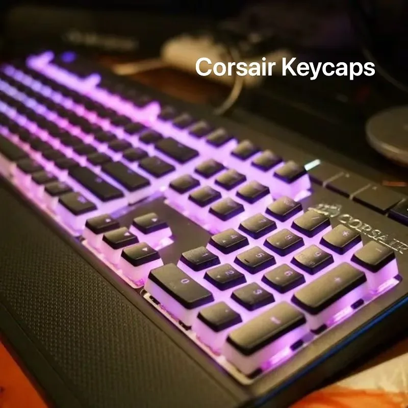 Pudding-Keycaps-Set-van-voor-CORSAIR-Mechanisch-Toetsenbord-Corsair-K70 ...