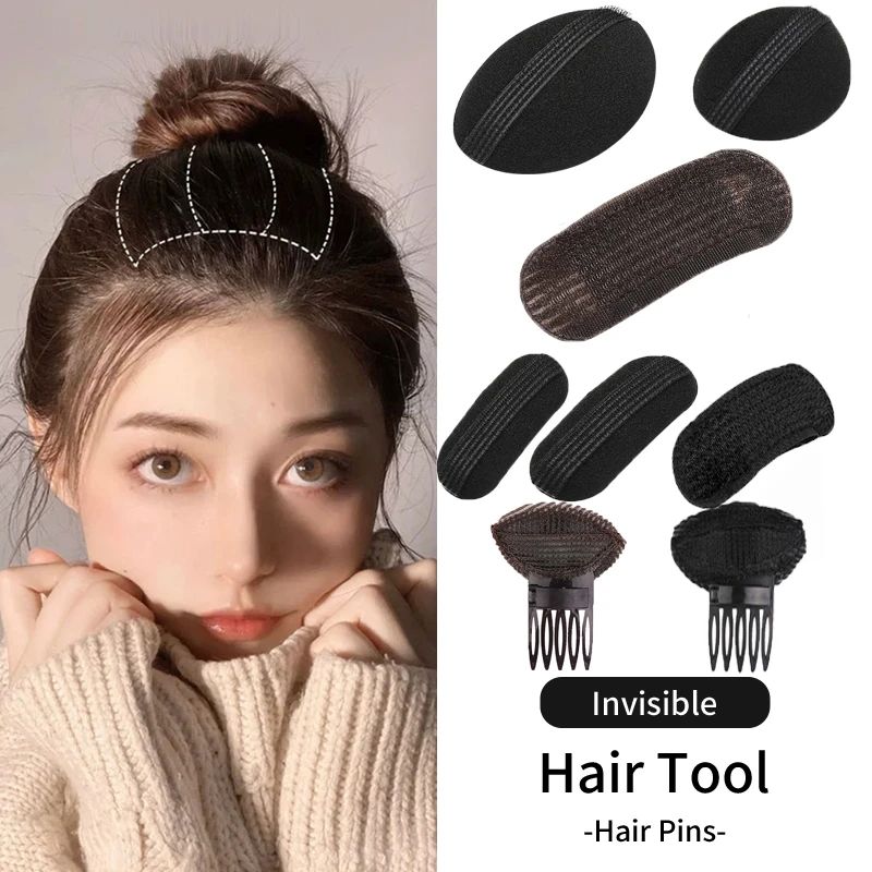 Hair Pads Hair Volume Magic Bun Hair Base Bump Styling Insert Tool ...