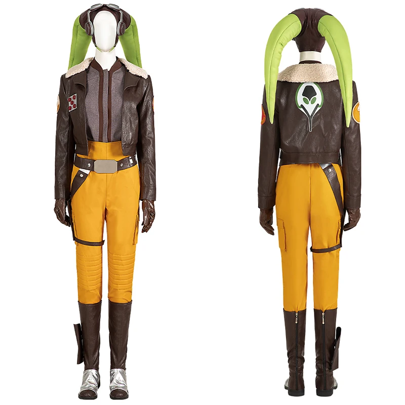 Hera-Syndulla-Cosplay-Costume-Adult-Women-Superhero-Pilot-Outfit-With ...
