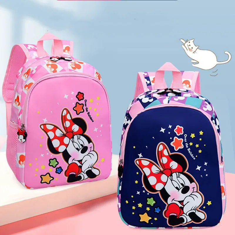 Disney-Minnie-Children-Backpack-Kids-Girls-Cartoon-Kindergarten-School ...