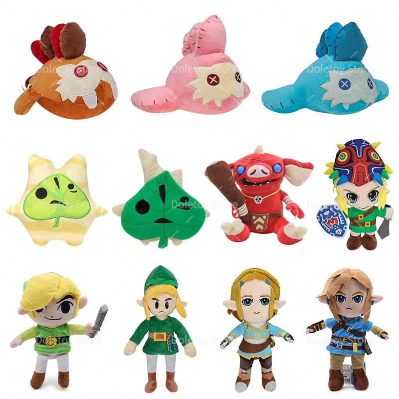 New-The-Legend-of-Zelda-Plush-Link-Boy-Korok-Breath-of-the-Wild-Goblin ...