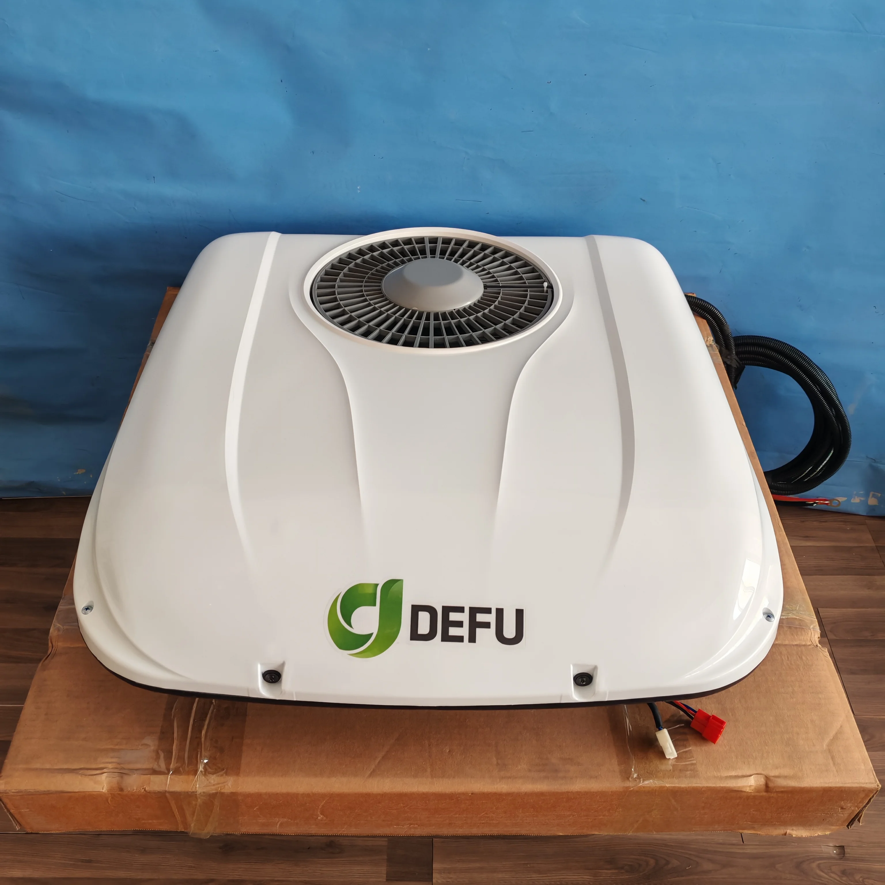All In One Rooftop Vehicle Battery 12v 24v Air Conditioner Car Air ...