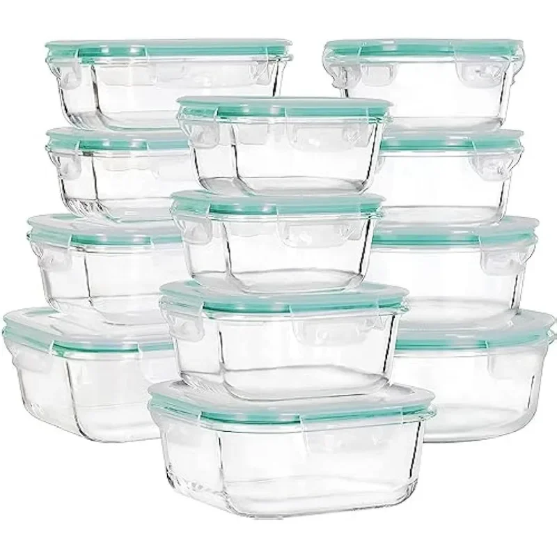 Glass-Food-Storage-Containers-with-Lids-24-Piece-Glass-Meal-Prep ...