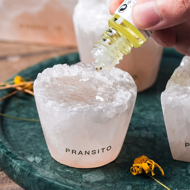 Natural-Gypsum-Ore-Aromatherapy-Essential-Oil-Diffuser-Stone-Fire-free ...